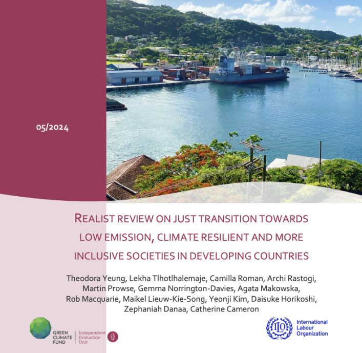 Realist review: Just transition towards low emission, climate resilient ...